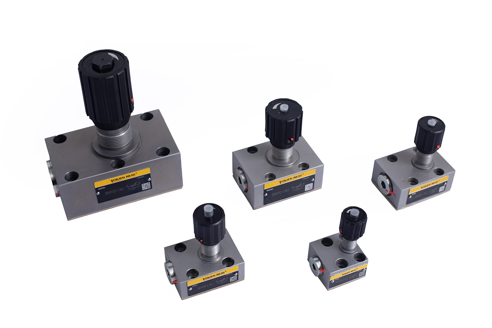 Flow Valve Dvp20 Zinc Plated Rekith Brand - Hydraulic valves ...