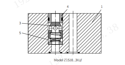 Modular Check Valve Z1S10…3XJ | Hydraulic Non-Return Valve 315 Bar ...